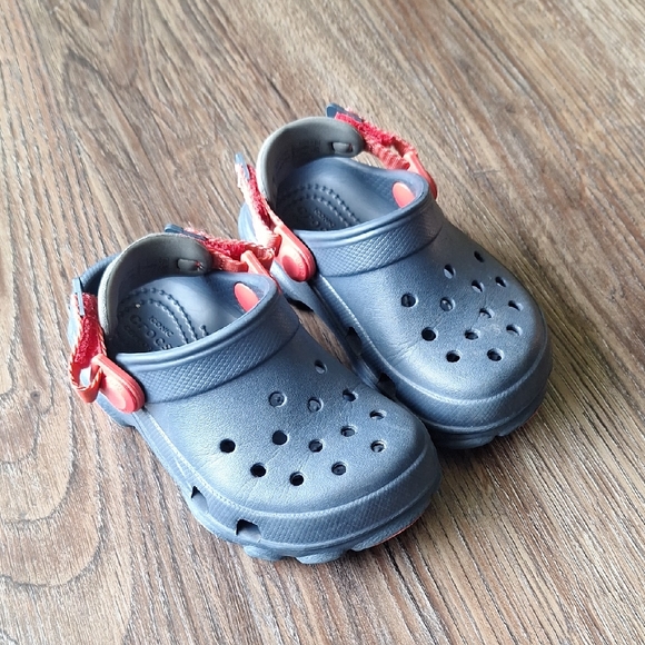 CROCS | Shoes | Blue Crocs Kids Infant Size 7 | Poshmark